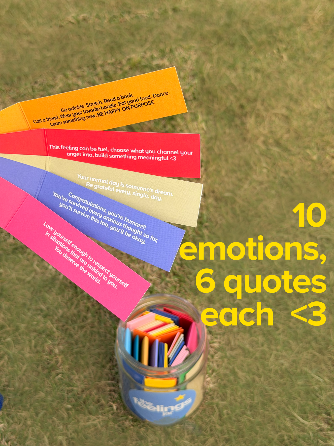 The Feelings Jar - Comfort Quotes for Every Emotion – FeelWorthy