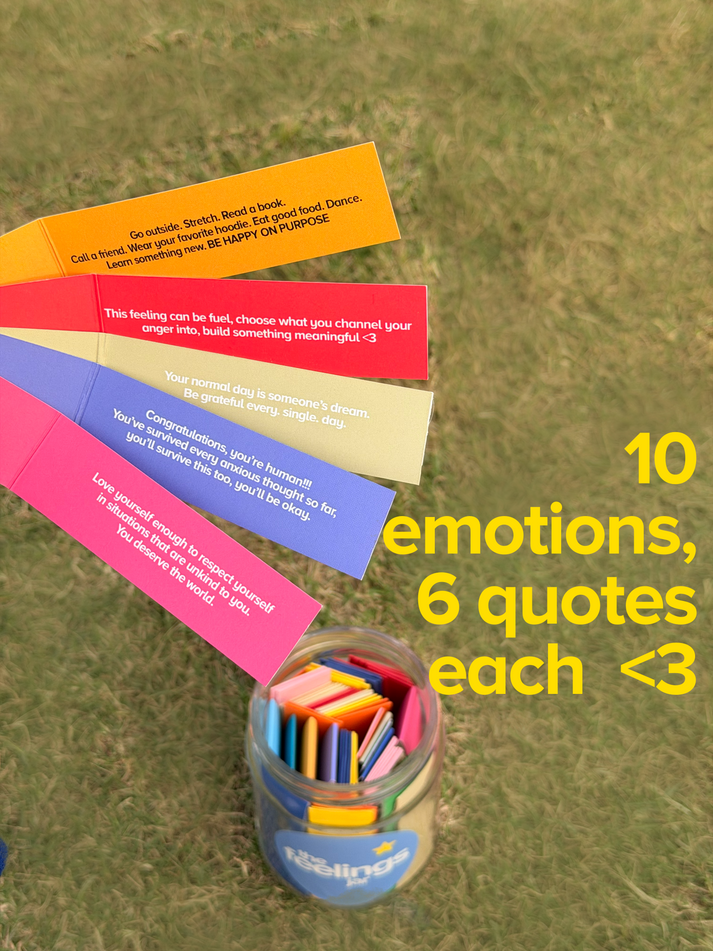 The Feelings Jar - Comfort Quotes for Every Emotion – FeelWorthy